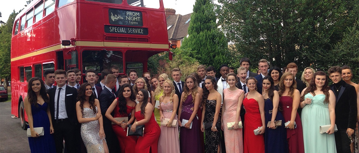 london bus prom hire berkshire - The BIG Red Bus Company