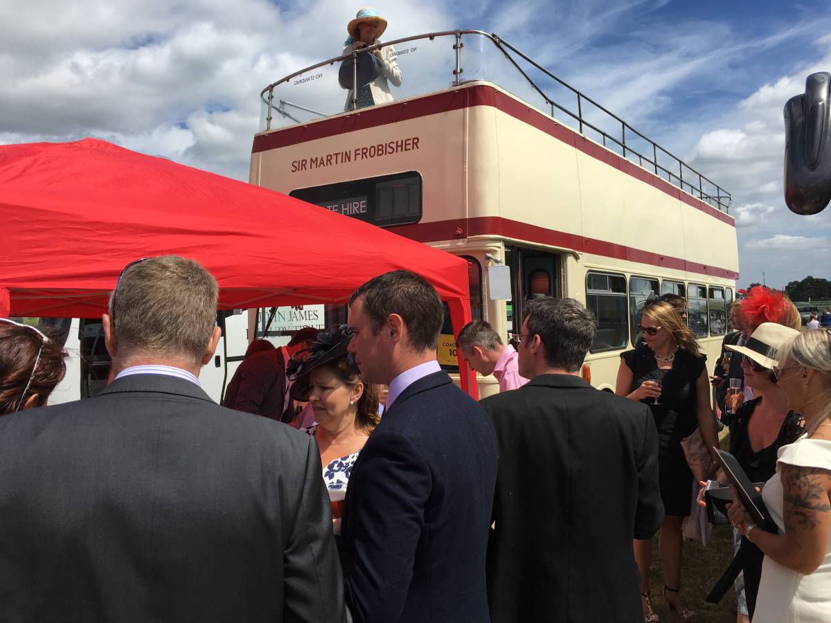 Race Day treat for your 60th? - The BIG Red Bus Company